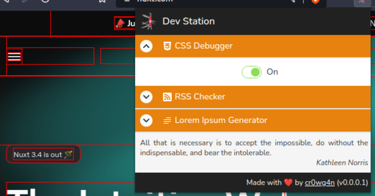 Dev Station Extension